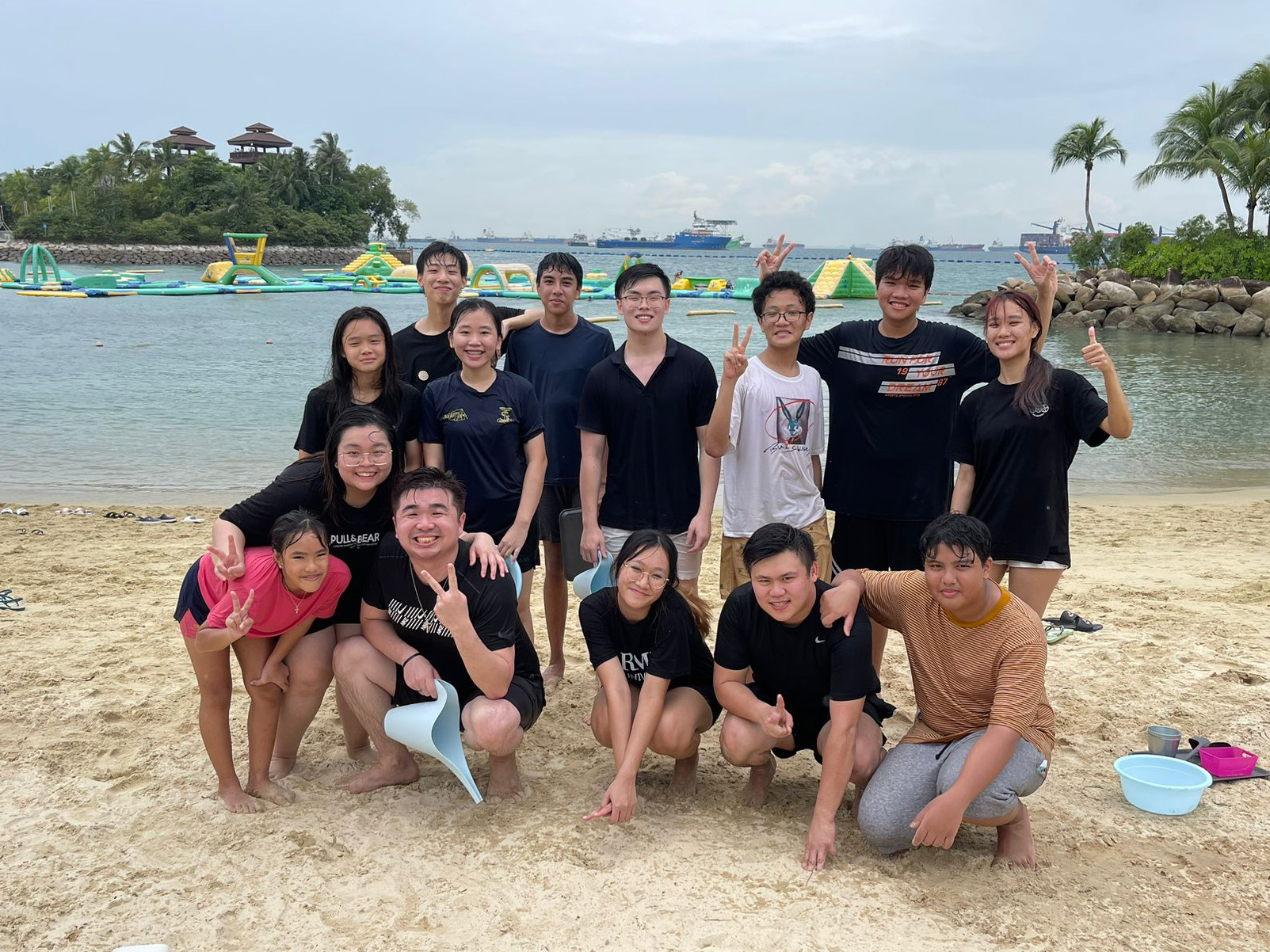 HeartBeat Youth Ministry Stronger Together Sentosa Outing The HeartBeat Youth Ministry Stronger Together Sentosa Outing The
